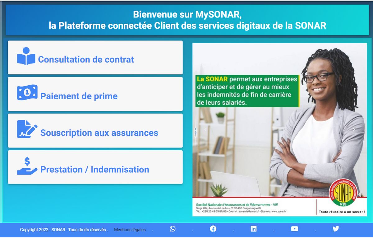 MySONAR - Nos agences